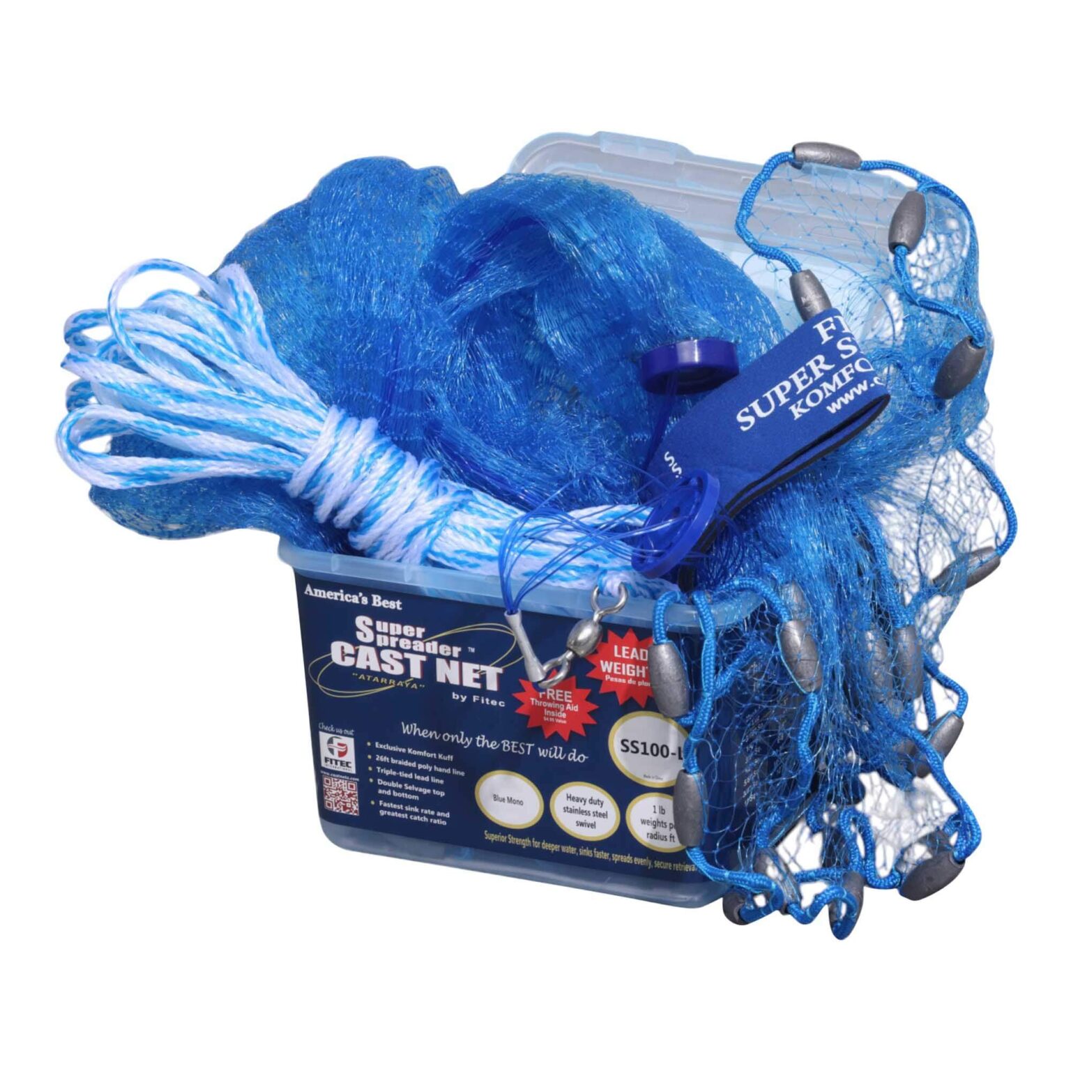 SS 100L - Cast Nets by Fitec